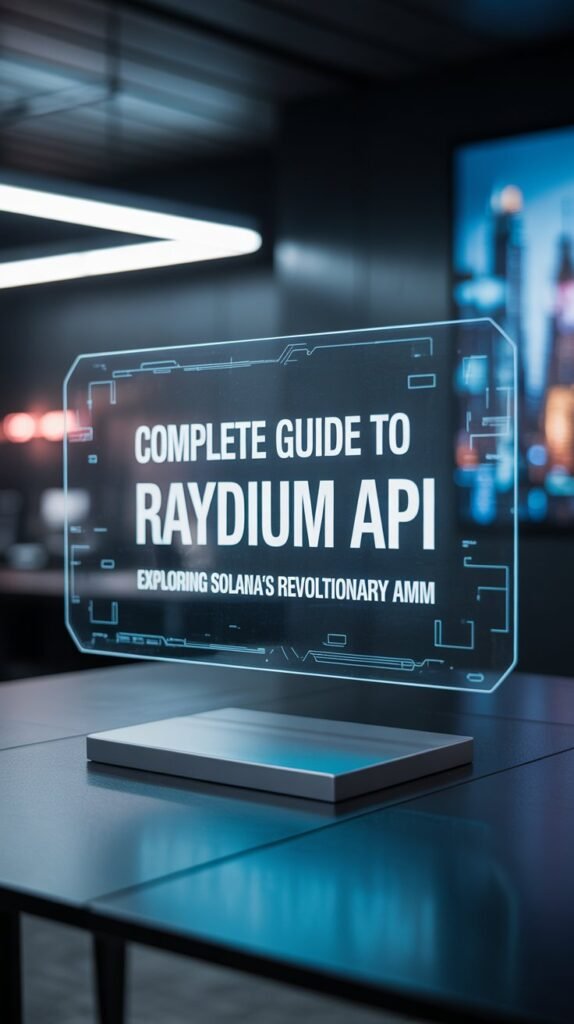 Complete Guide to Raydium API: Exploring Solana's Revolutionary AMM